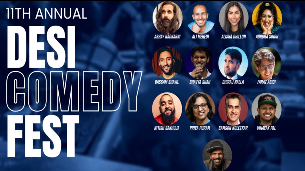 Bay Area To Host 11th Annual Desi Comedy Fest.............................