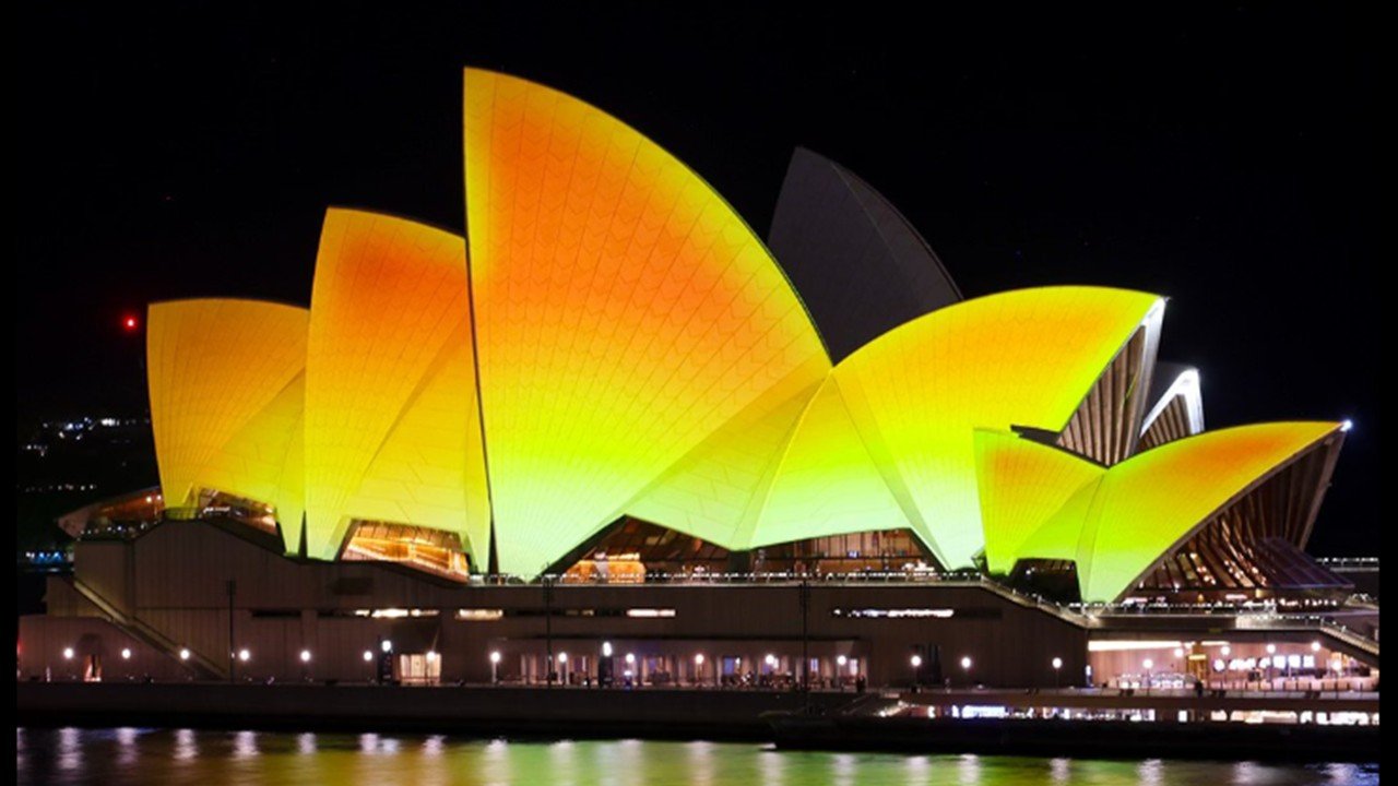 Sydney Glows Gold as Opera House Lights Up for Diwali 2025