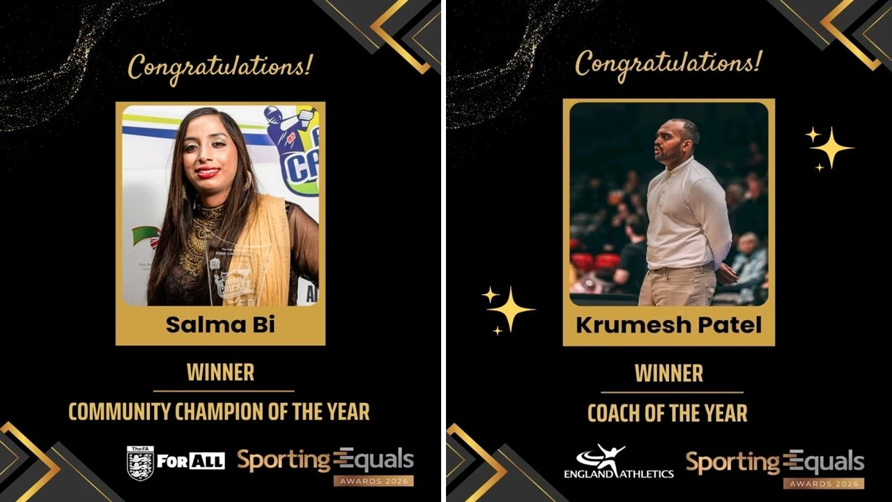 British Asian Duo Krumesh Patel, Salma Bi BEM Triumph at 2026 Sporting ...